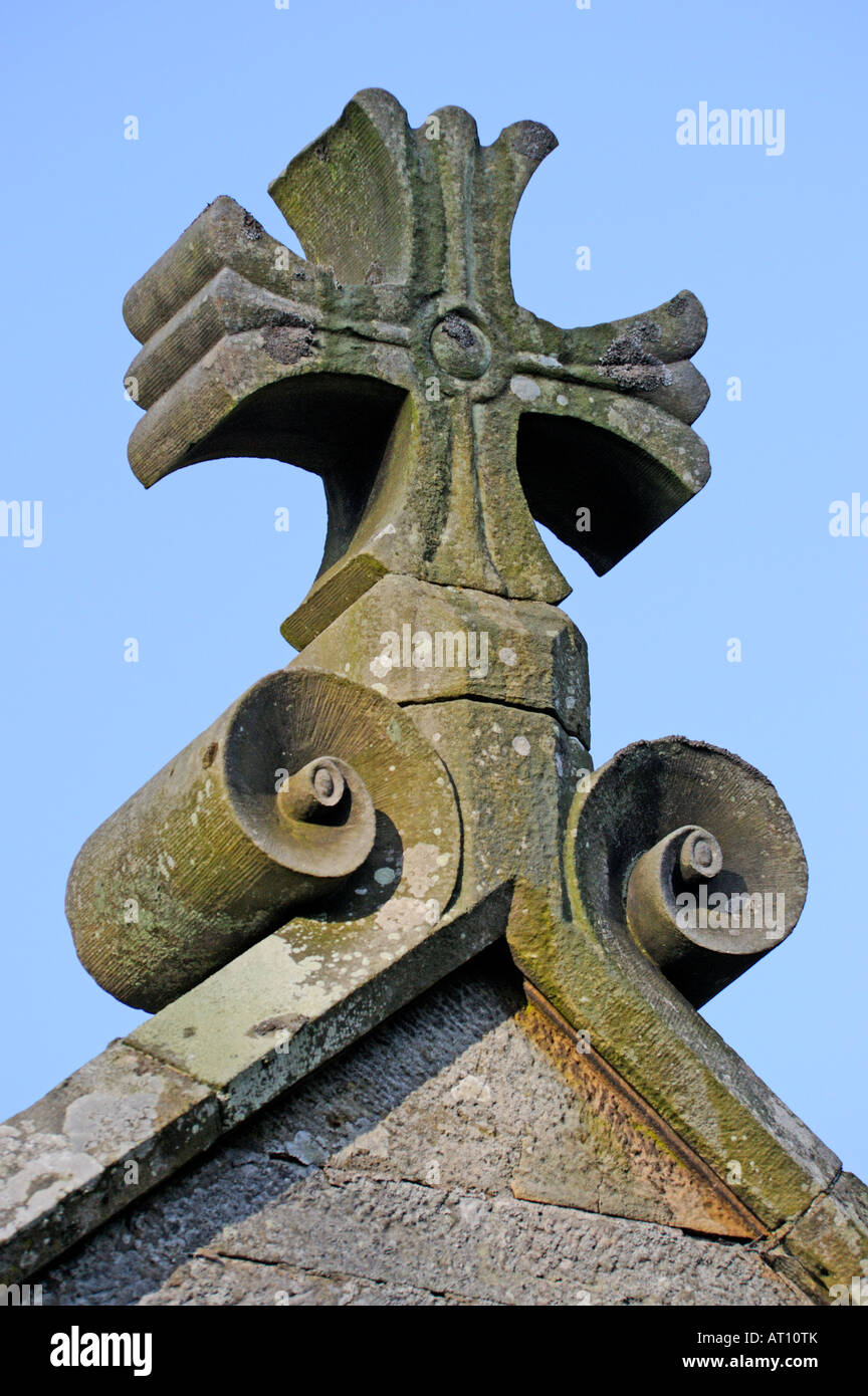 Stone scrolls hi-res stock photography and images - Alamy