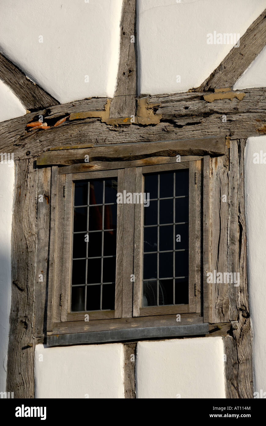 Poor quality repairs using cement in ancient timbers Historic timber ...