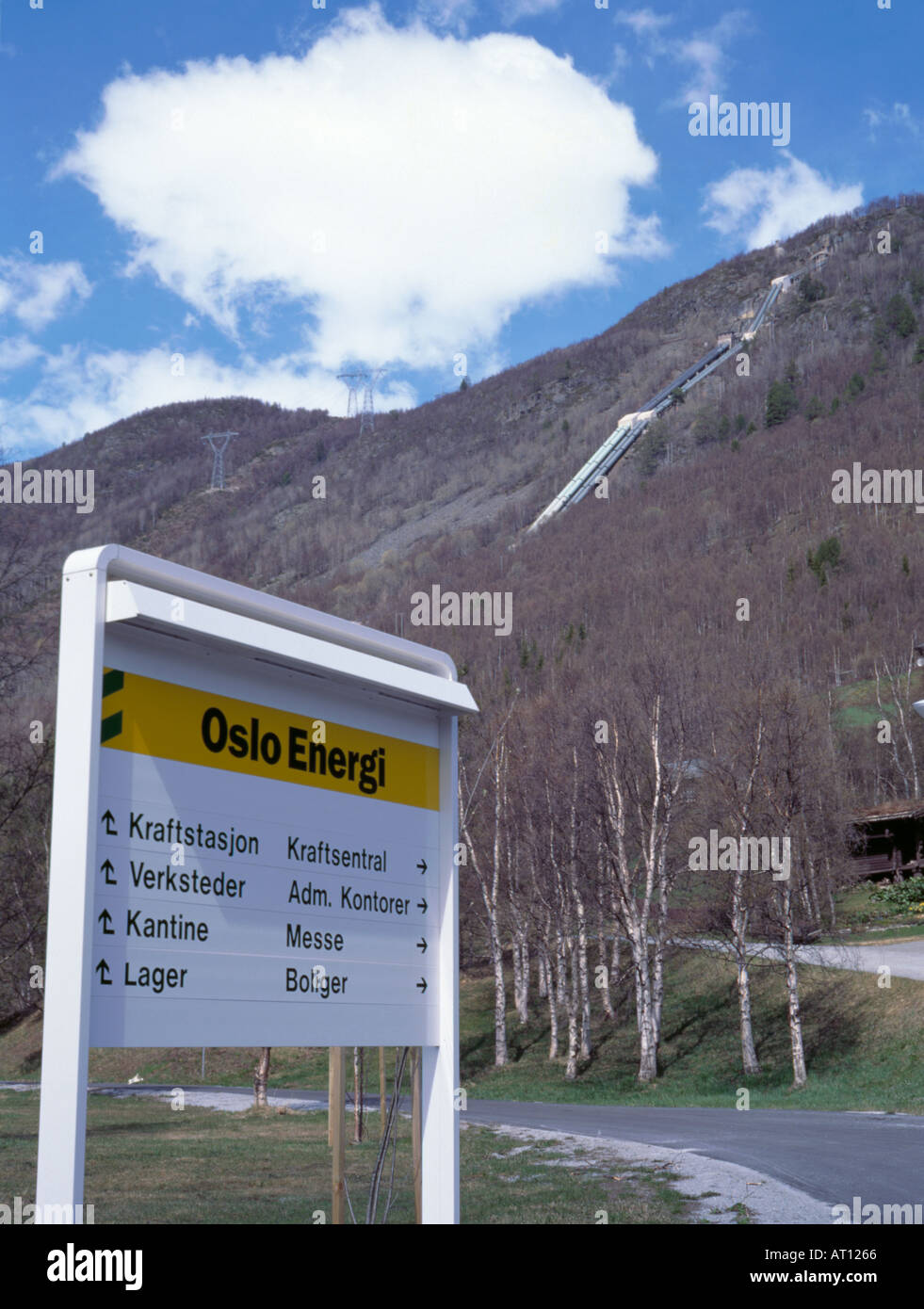 Hydroelectric power station norway hi-res stock photography and images ...