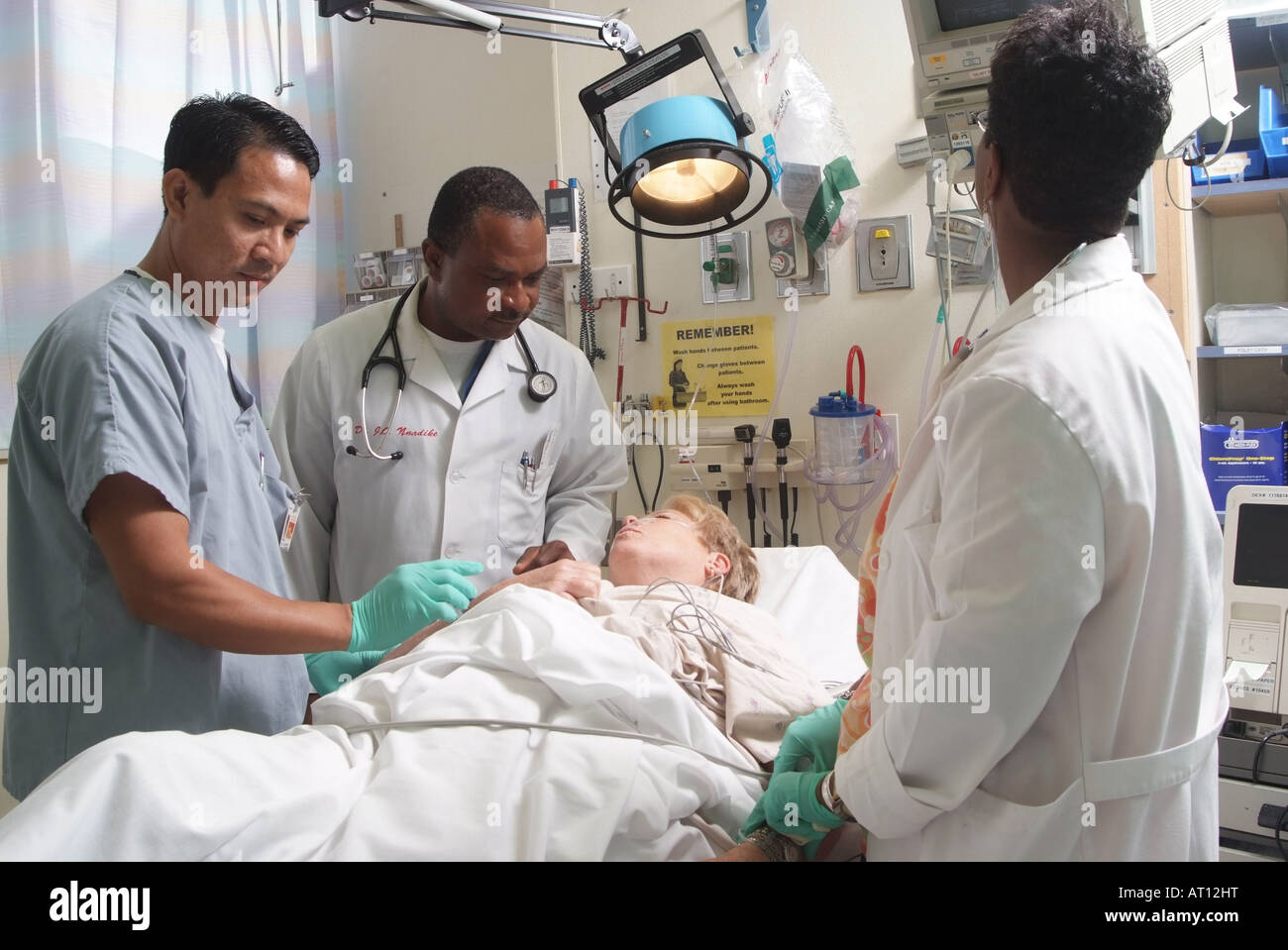 Hospital Emergency Room Stock Photo - Alamy