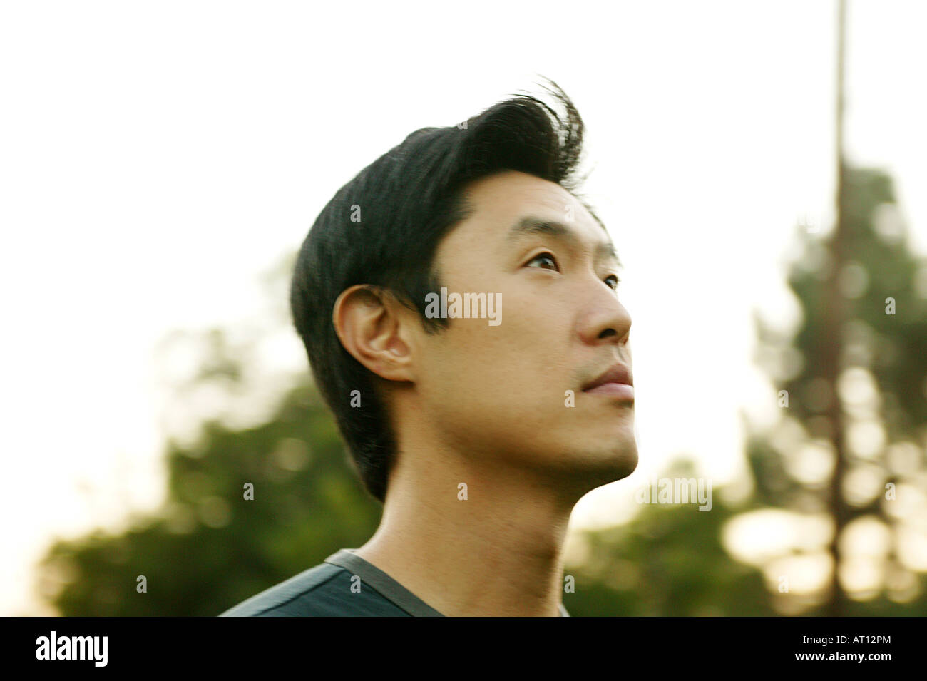 Asian guy profile hi-res stock photography and images - Alamy
