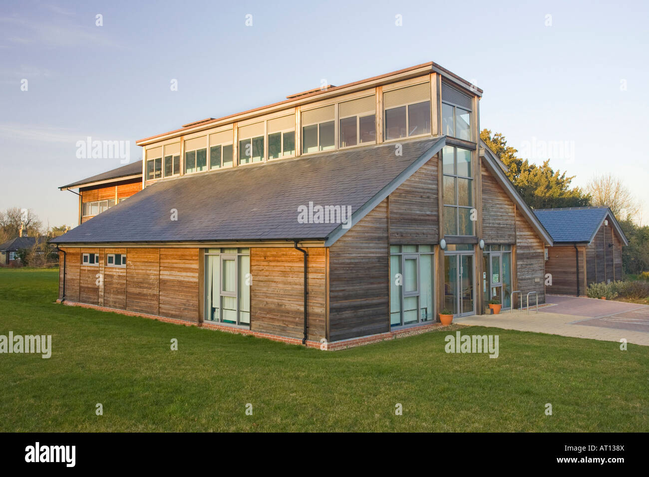 Modern village hall hi-res stock photography and images - Alamy