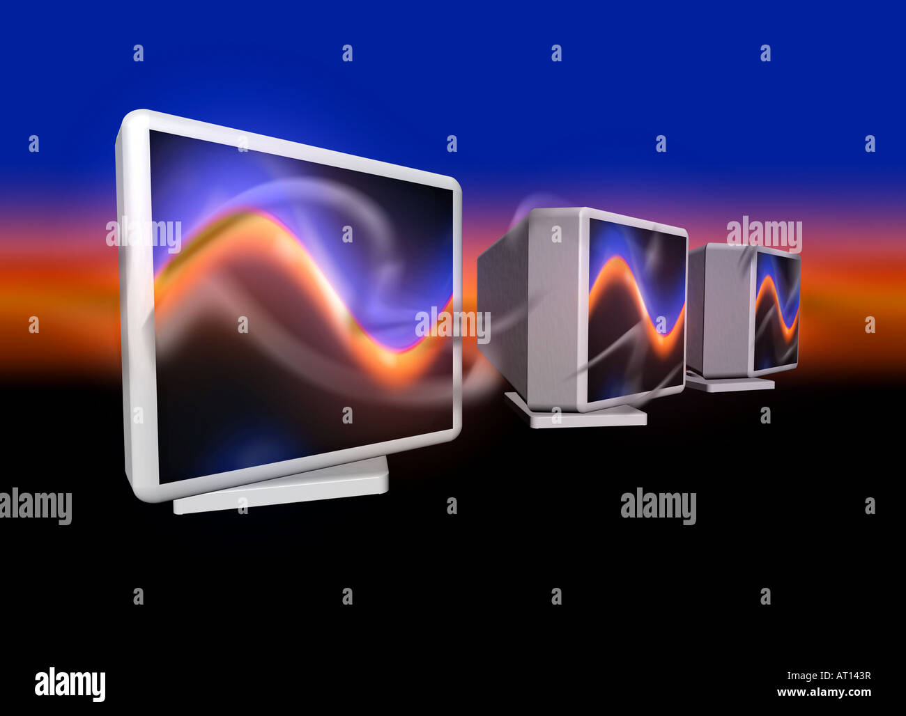 Cosine wave hi-res stock photography and images - Alamy