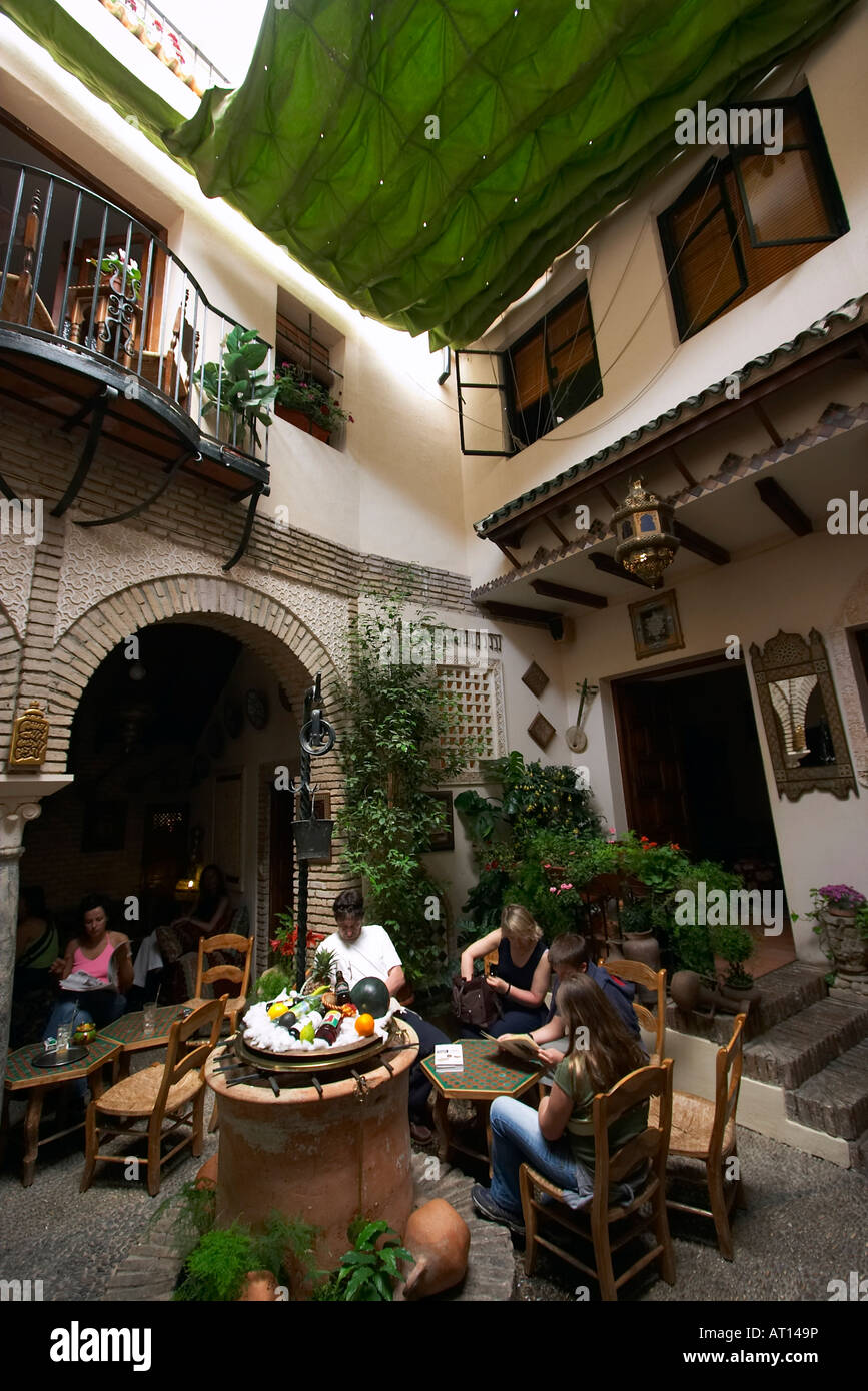 Teahouse in Córdoba Stock Photo - Alamy
