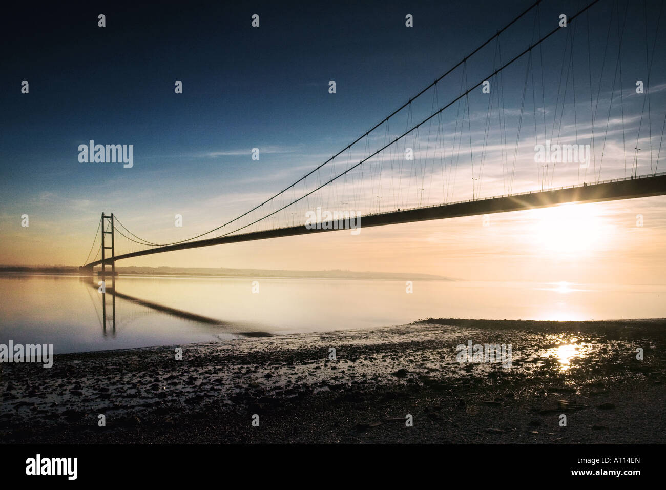 The Humber Bridge is the fifth-largest single-span suspension bridge in ...