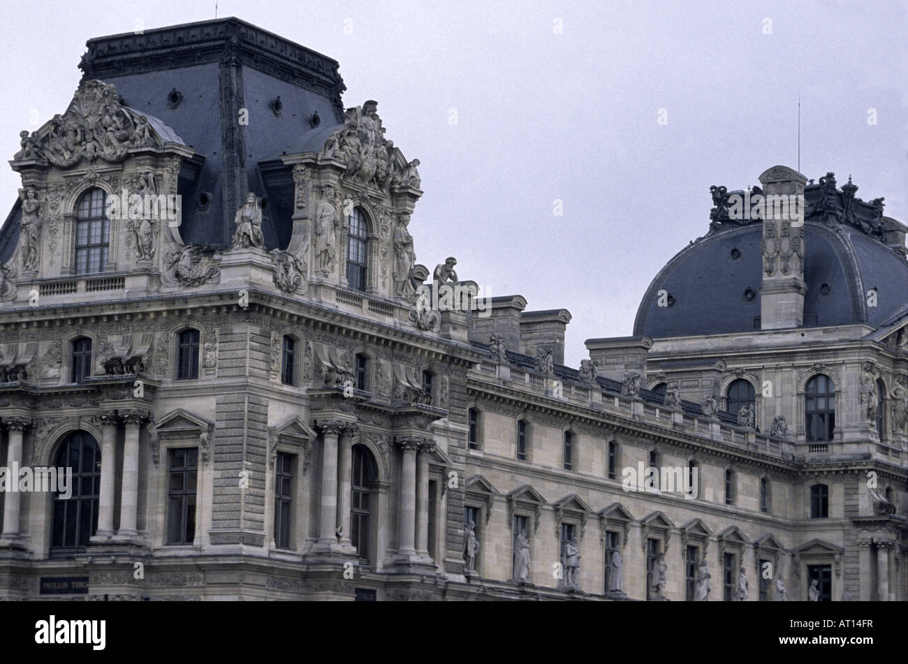 Louvre pavilion richelieu hi-res stock photography and images - Alamy