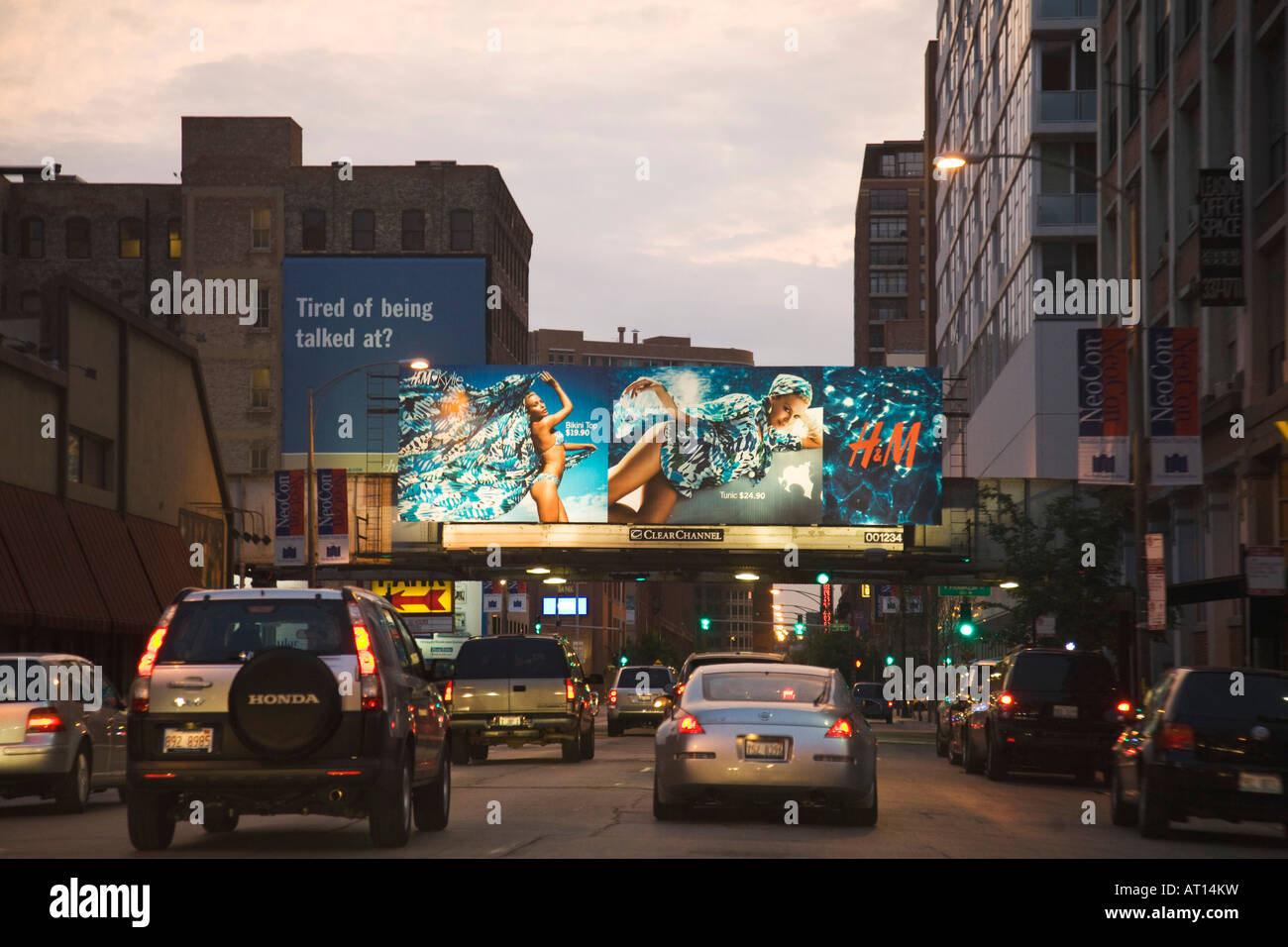 Billboard in bridge hi-res stock photography and images - Alamy