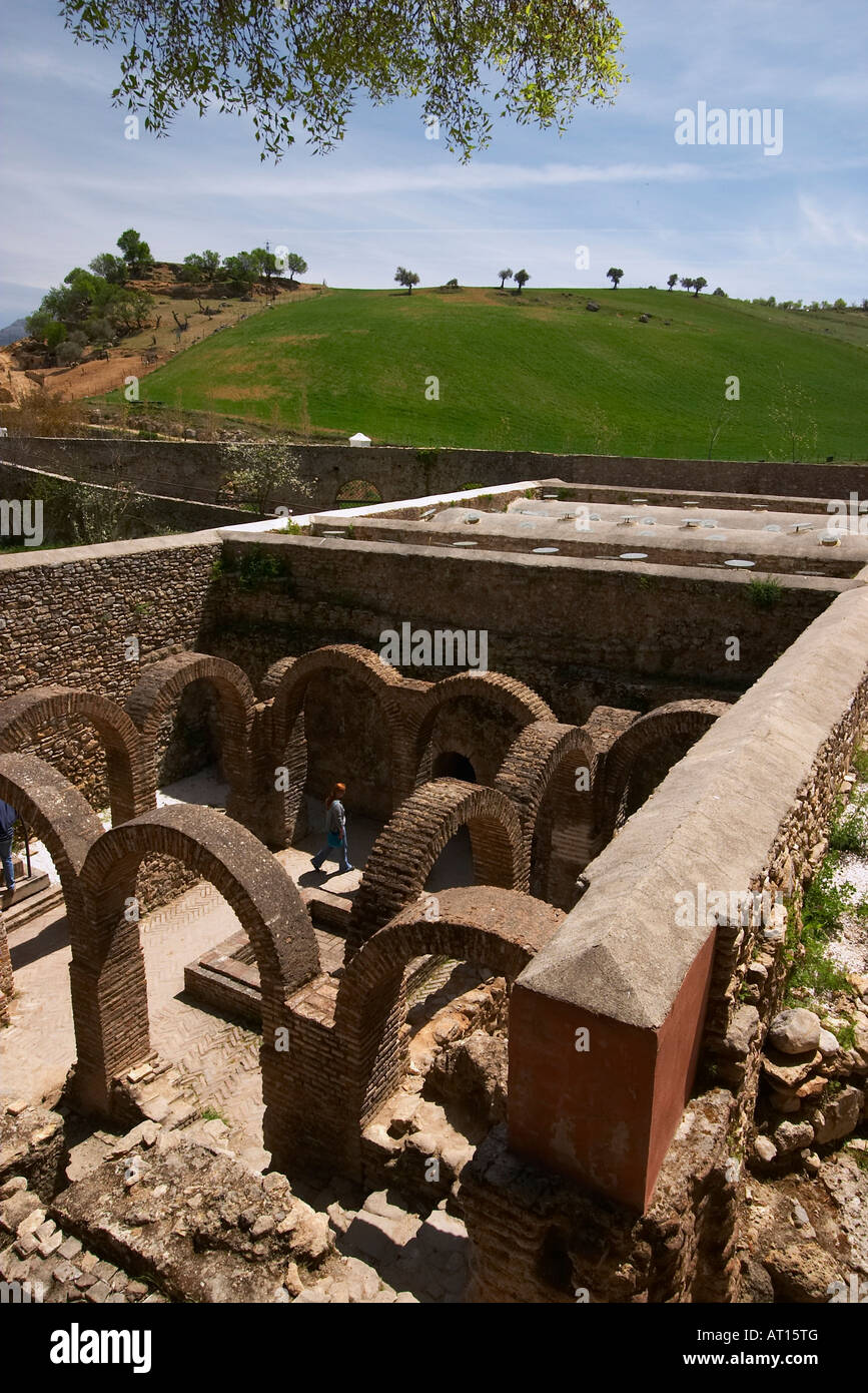Arab baths, Ronda Stock Photo - Alamy
