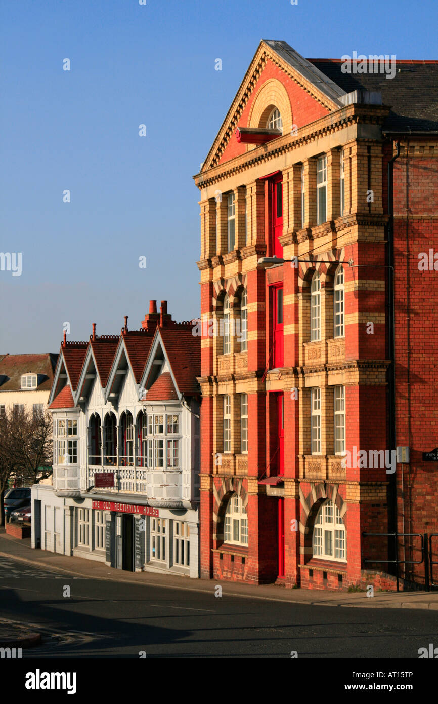 worcester town centre worcestershire england uk gb Stock Photo - Alamy