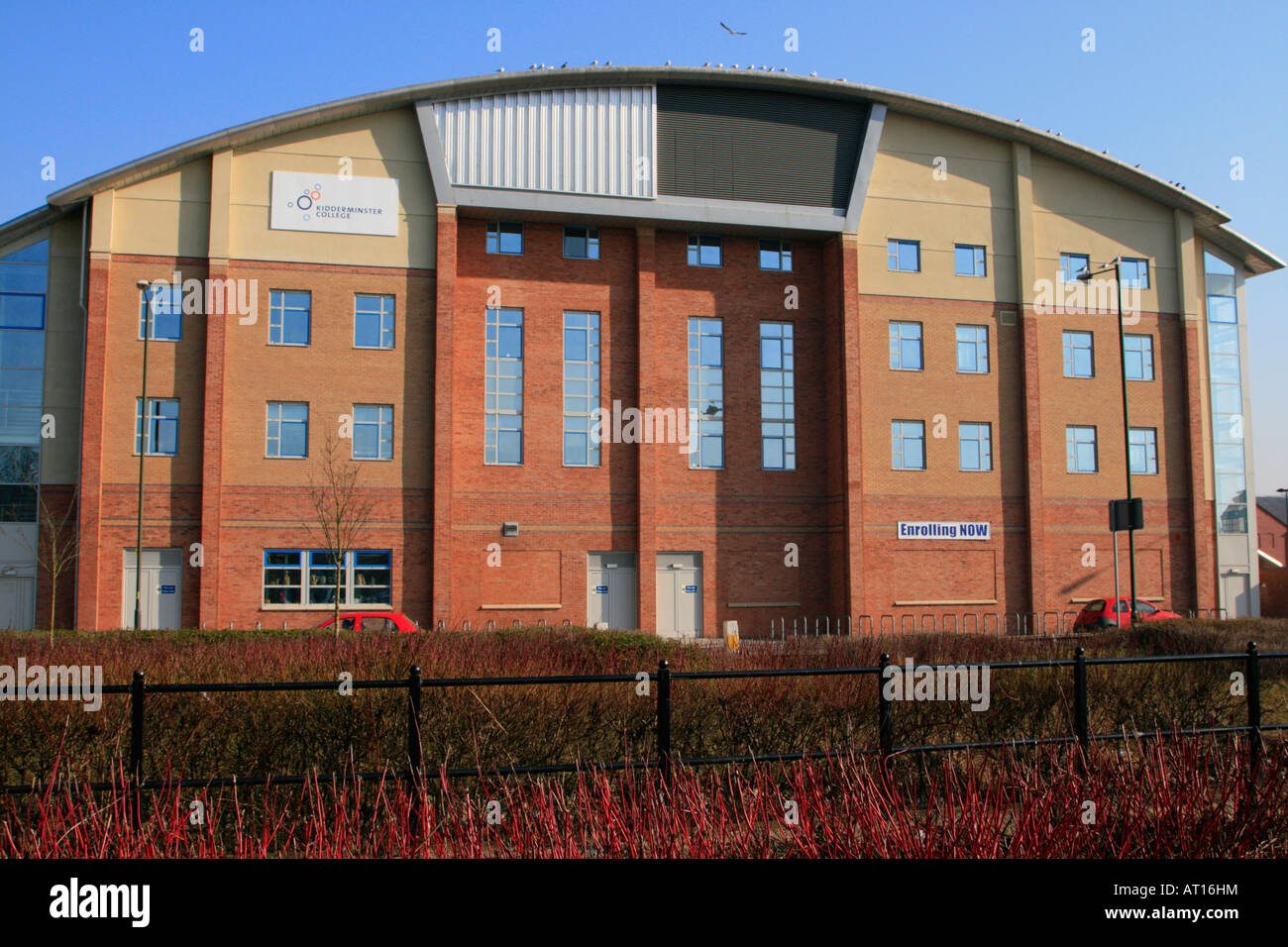 kidderminster town centre college building worcestershire england uk gb ...
