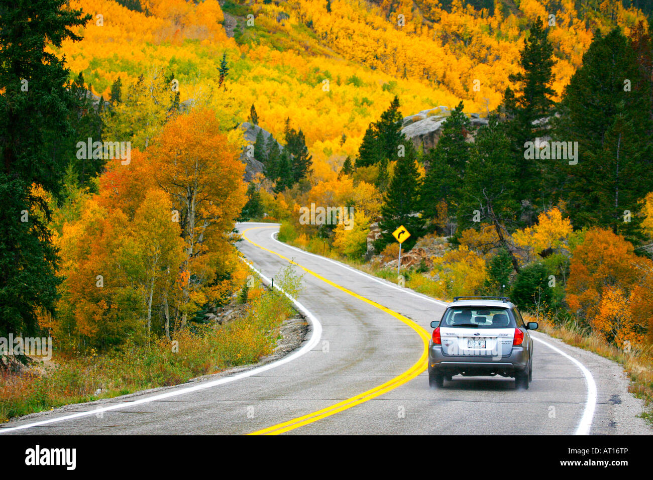 Highway 82 from Twin Lakes to Aspen, San Isabel National Forest ...