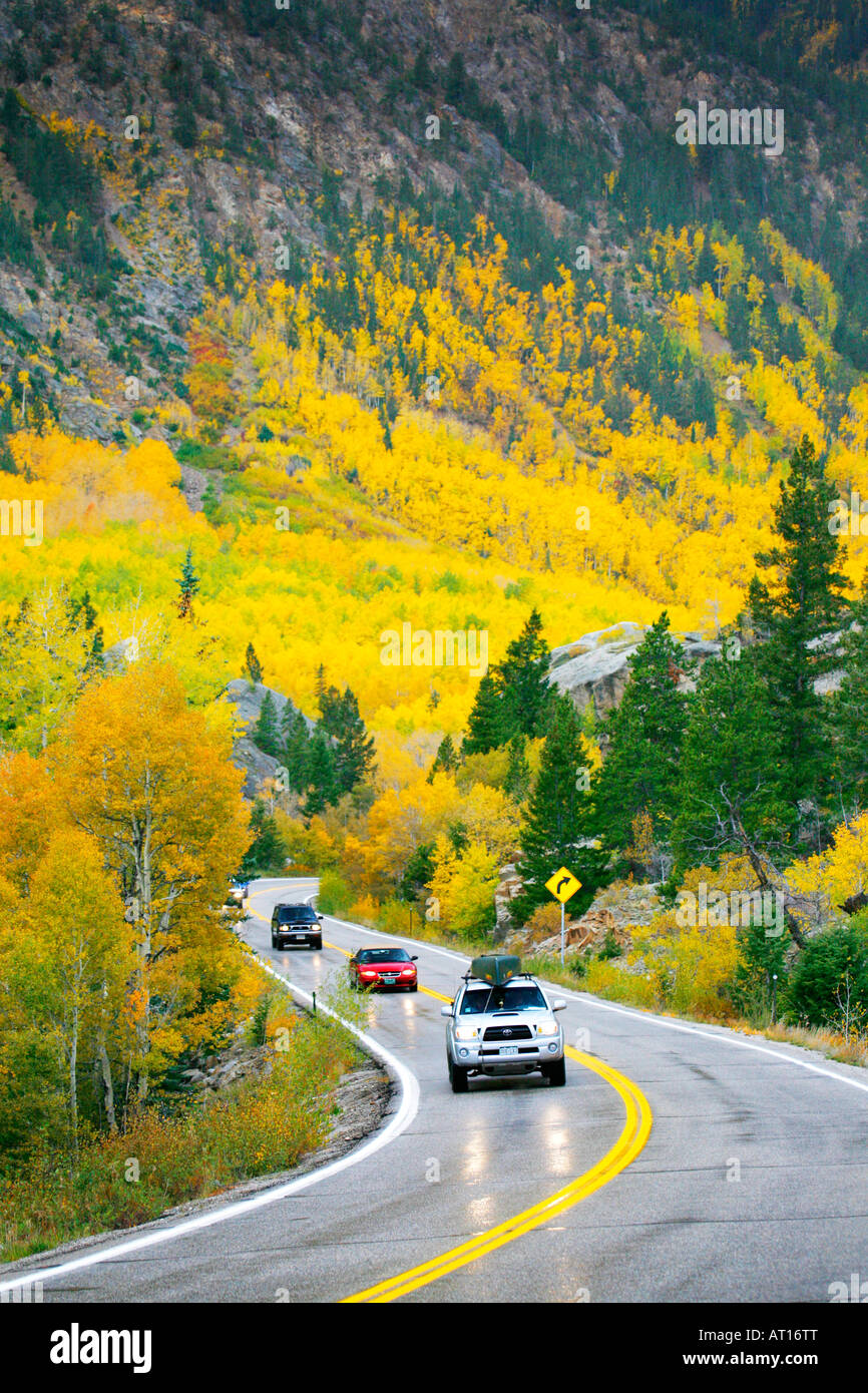 Highway 82 from Twin Lakes to Aspen, San Isabel National Forest ...