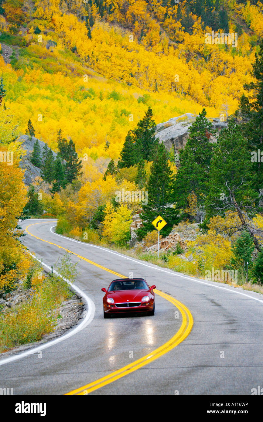 Highway 82 from Twin Lakes to Aspen, San Isabel National Forest ...
