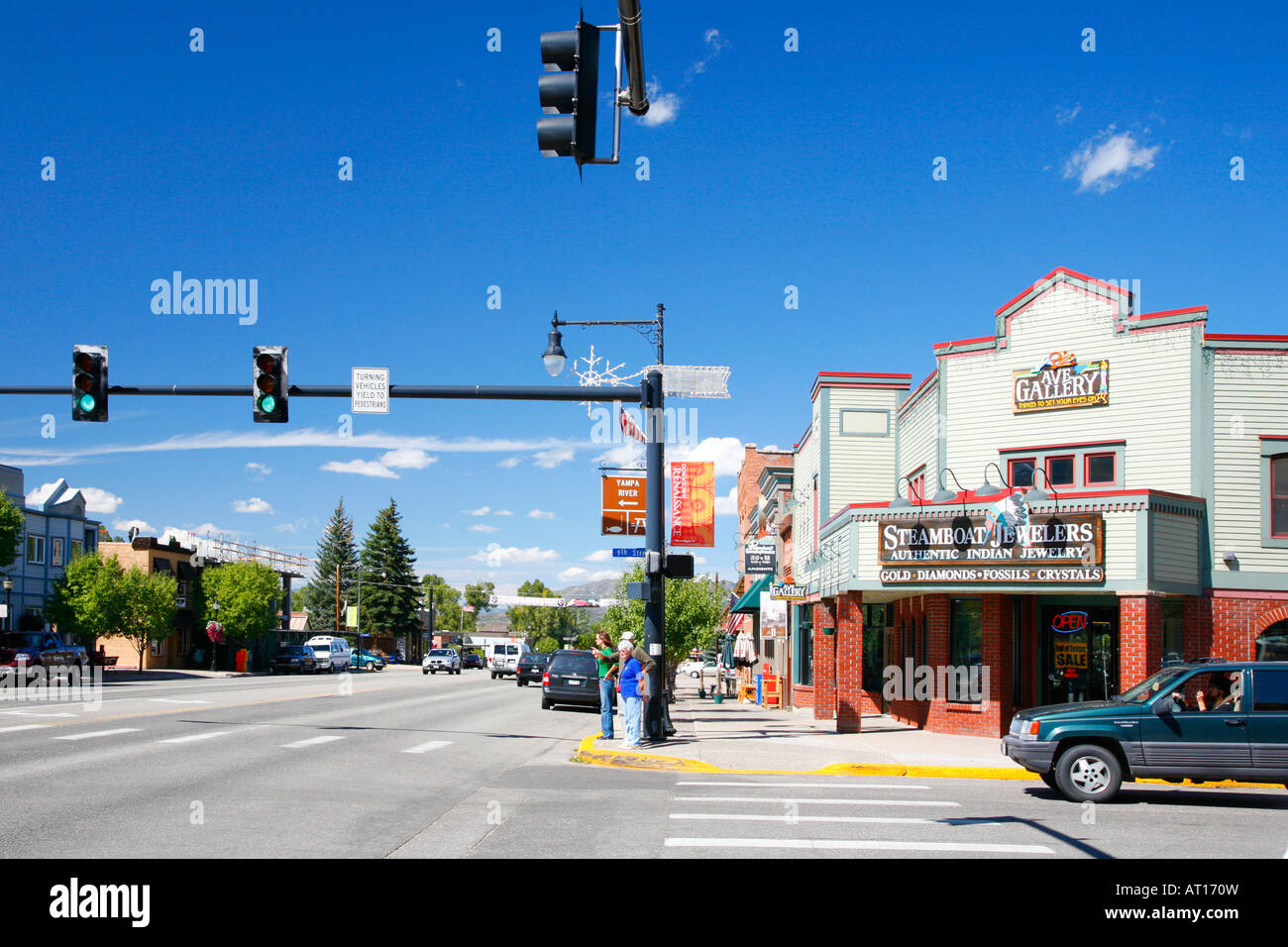 Steamboat Springs, Colorado Stock Photo - Alamy
