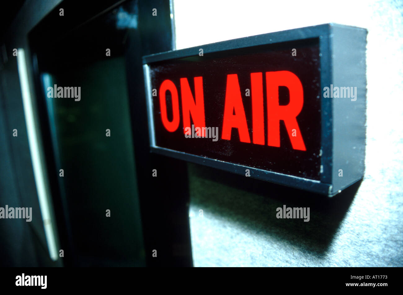 On Air sign Stock Photo - Alamy