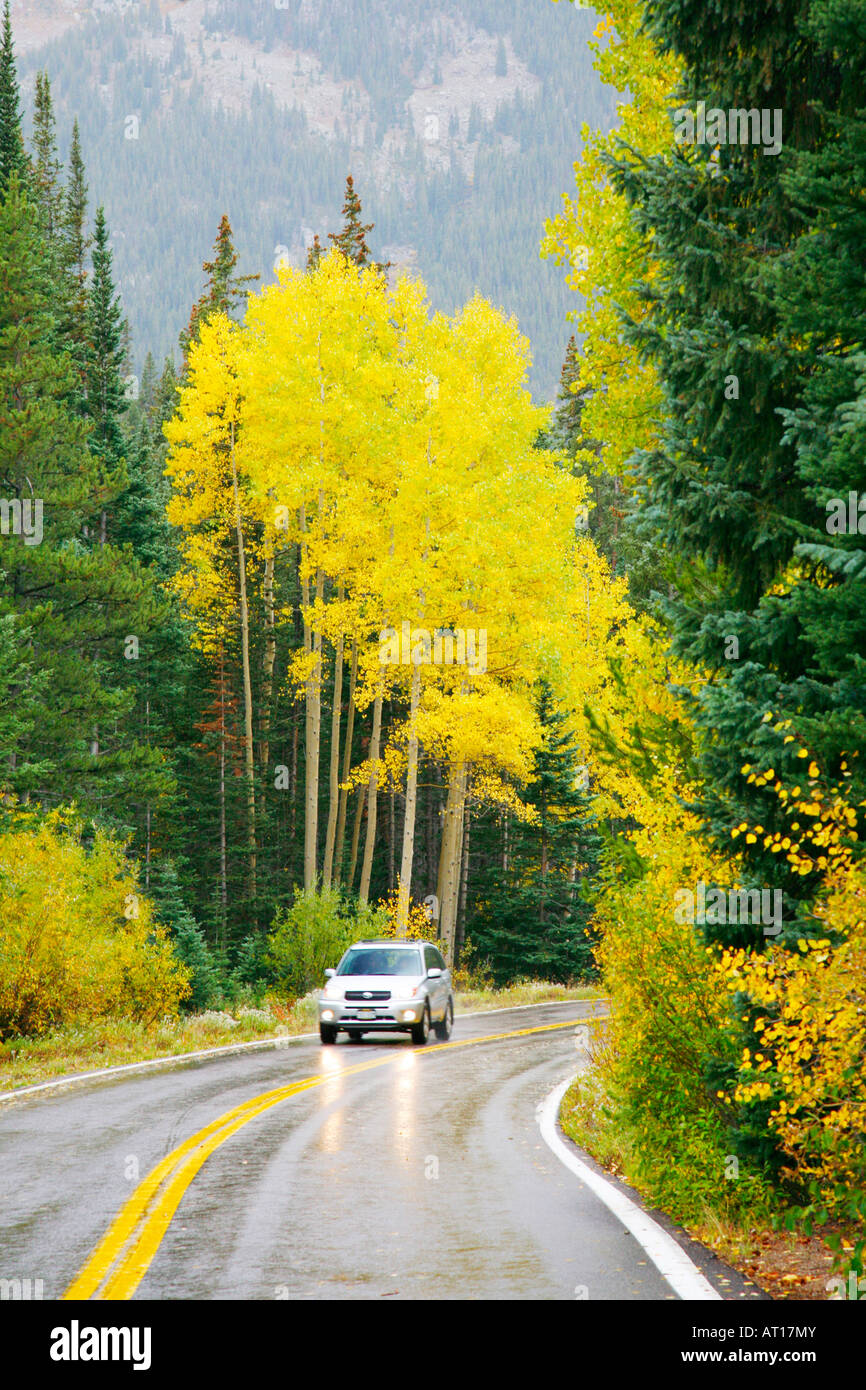 Highway 82 from Twin Lakes to Aspen, White River National Forest ...