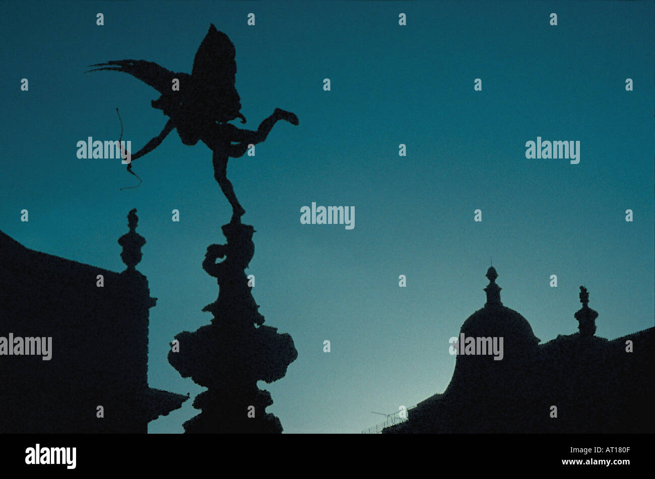 Eros statue at Piccadilly Circus London Stock Photo - Alamy