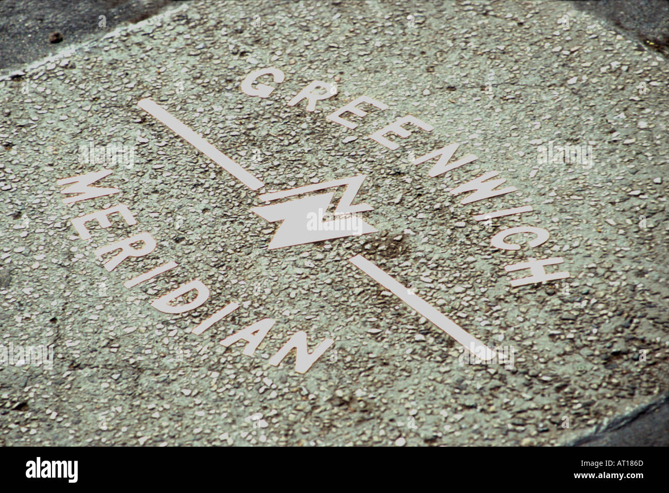 Greenwich meridian line Stock Photo - Alamy