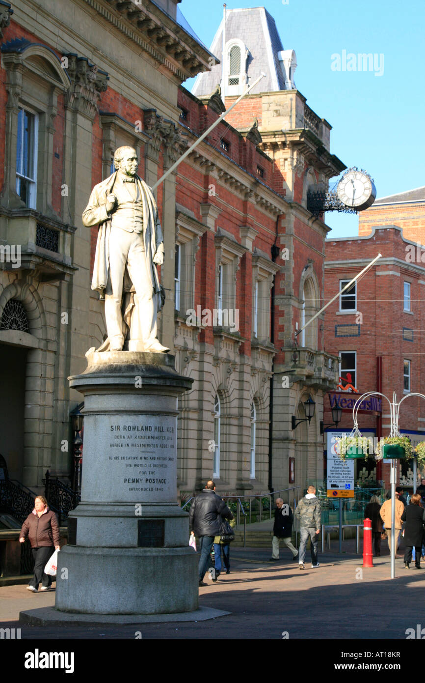 kidderminster town centre town hall worcestershire england uk gb Stock ...