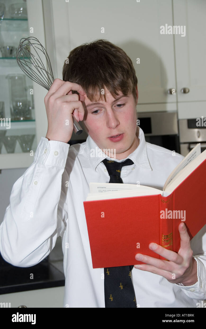 3629 Cooking Model released Stock Photo - Alamy