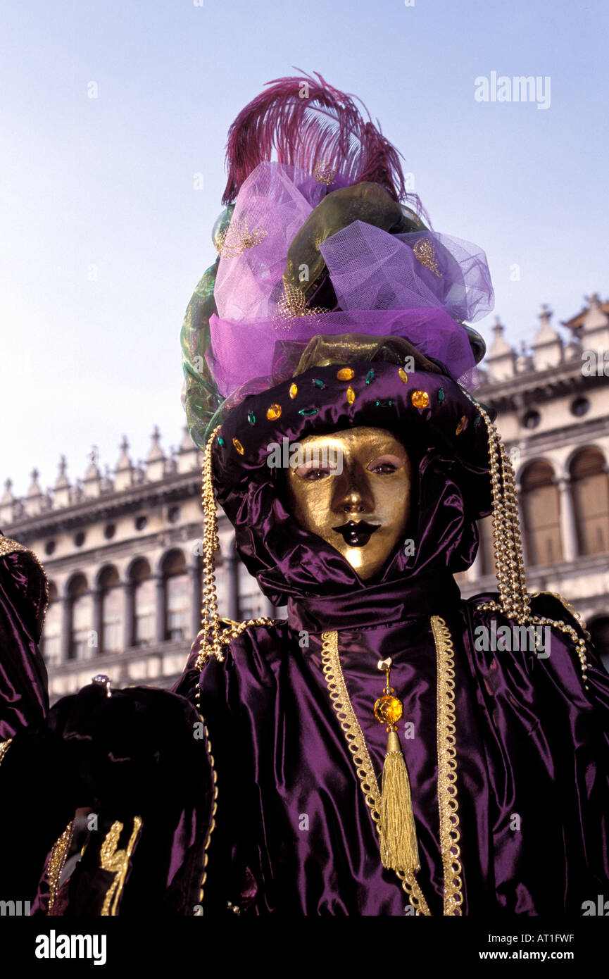 Europe, Italy, Venice. Carnival, traditional costumes Stock Photo - Alamy