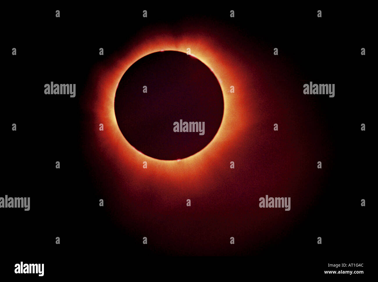 Sun s Corona during a Total eclipse Stock Photo - Alamy