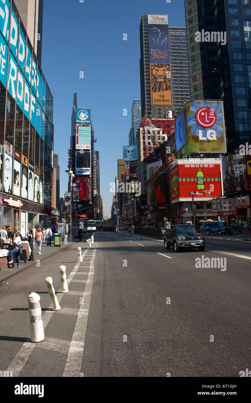 Manhattan, Times Square Stock Photo - Alamy
