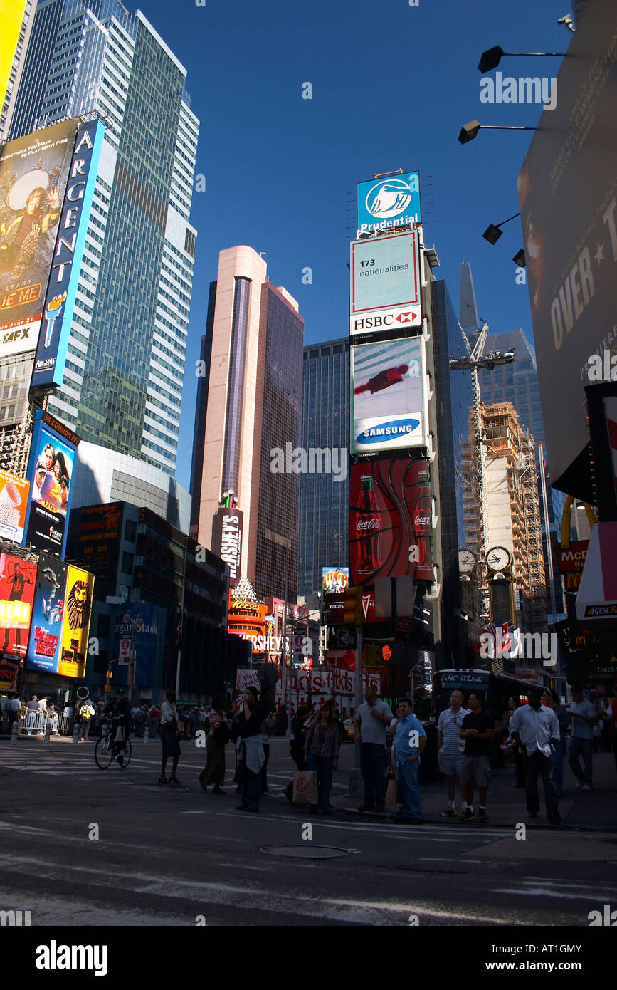 Manhattan, Times Square Stock Photo - Alamy