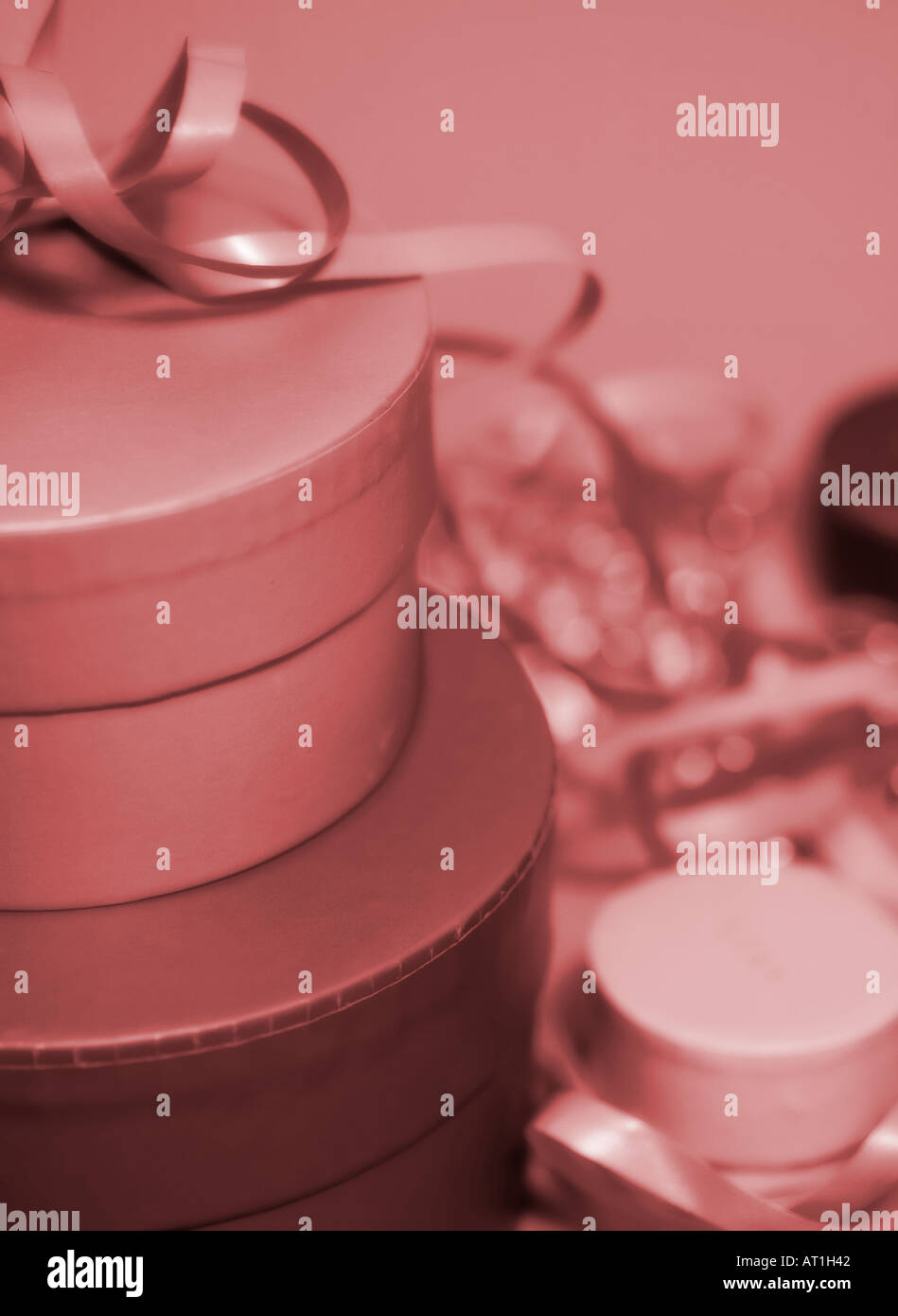 Stacked gift boxes Stock Photo - Alamy