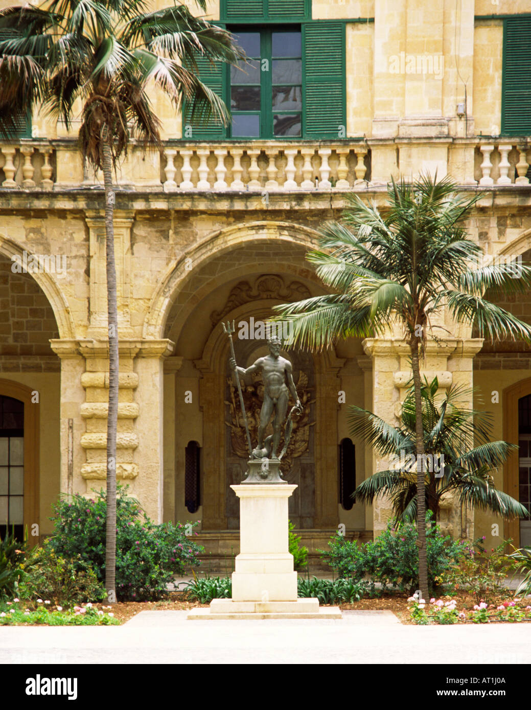 Palace of the Grand Masters, Valletta, Malta Stock Photo - Alamy
