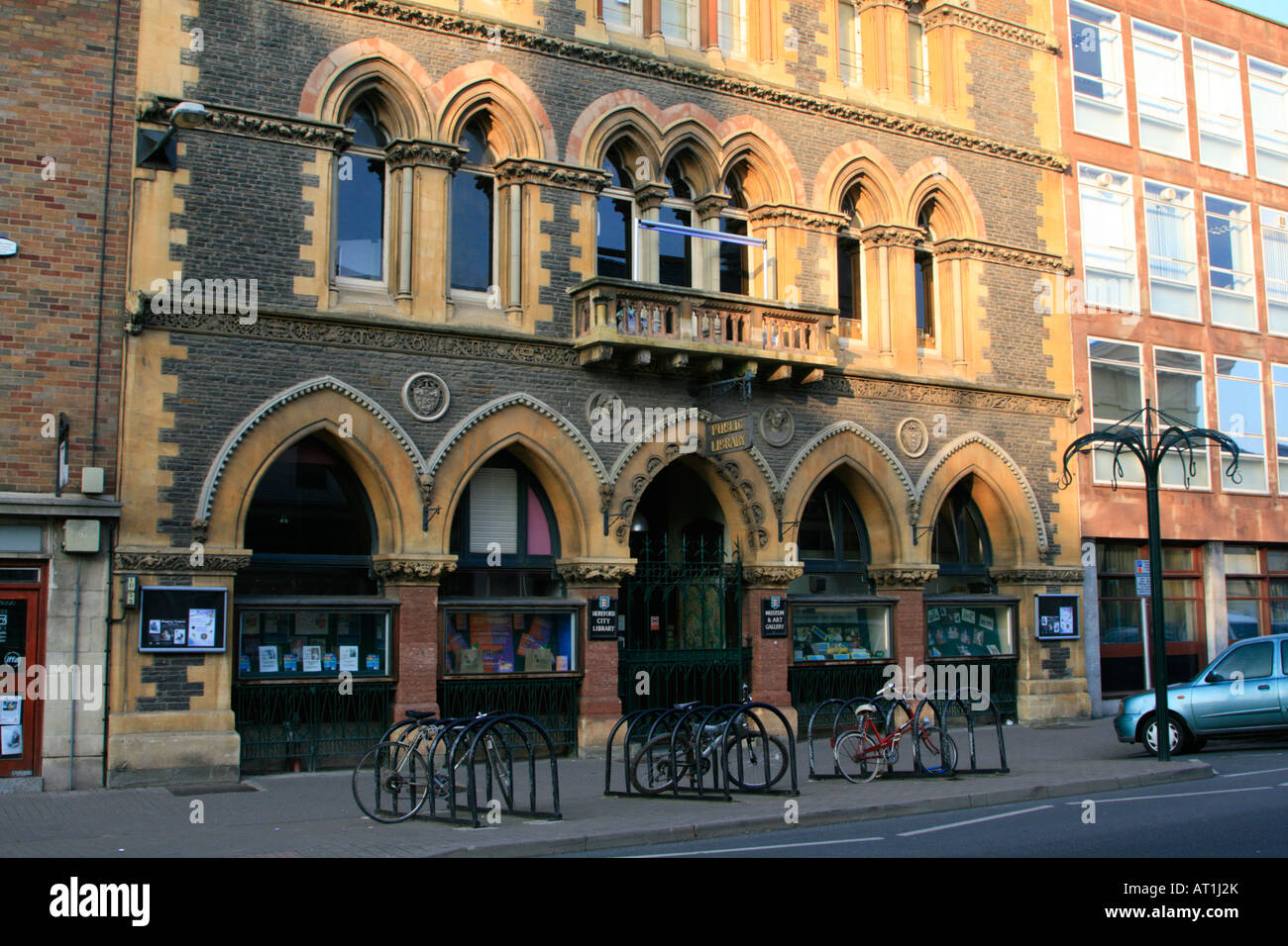 town centre hereford library museum and art gallery herefordshire ...