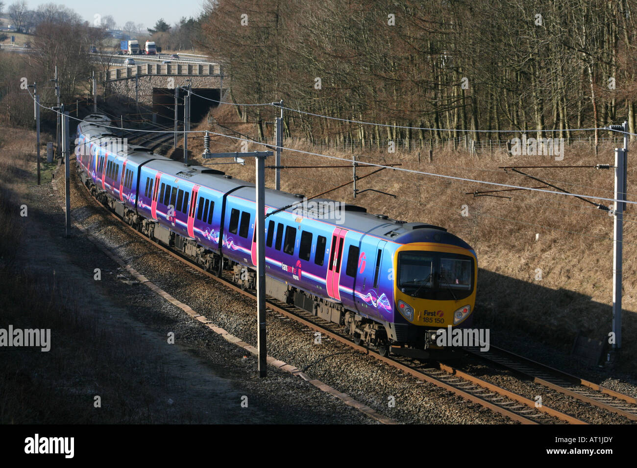 Trans Pennine Express Diesel Multiple Units near Lowgill on West Coast ...
