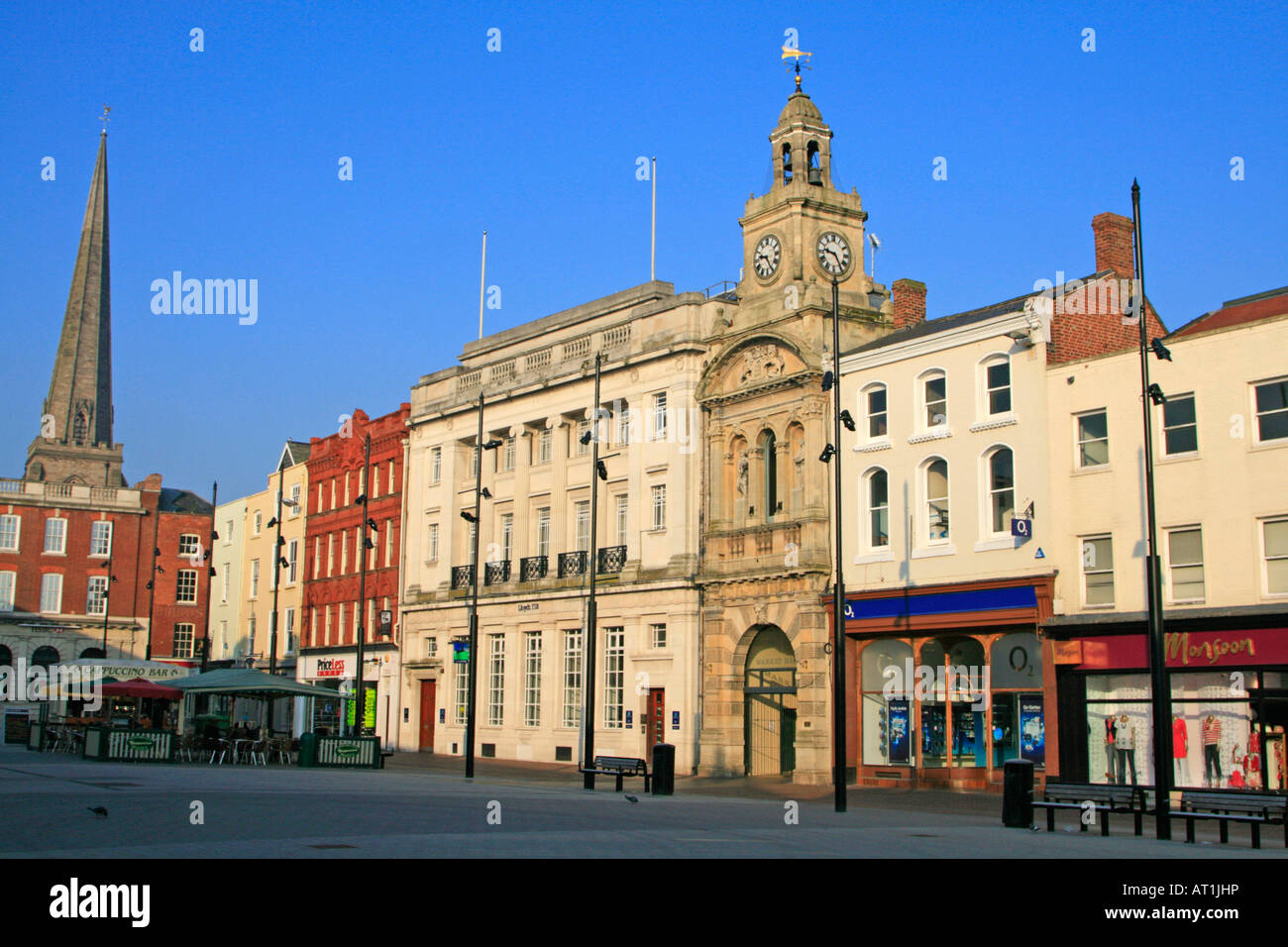 high town hereford town centre england uk gb Stock Photo - Alamy