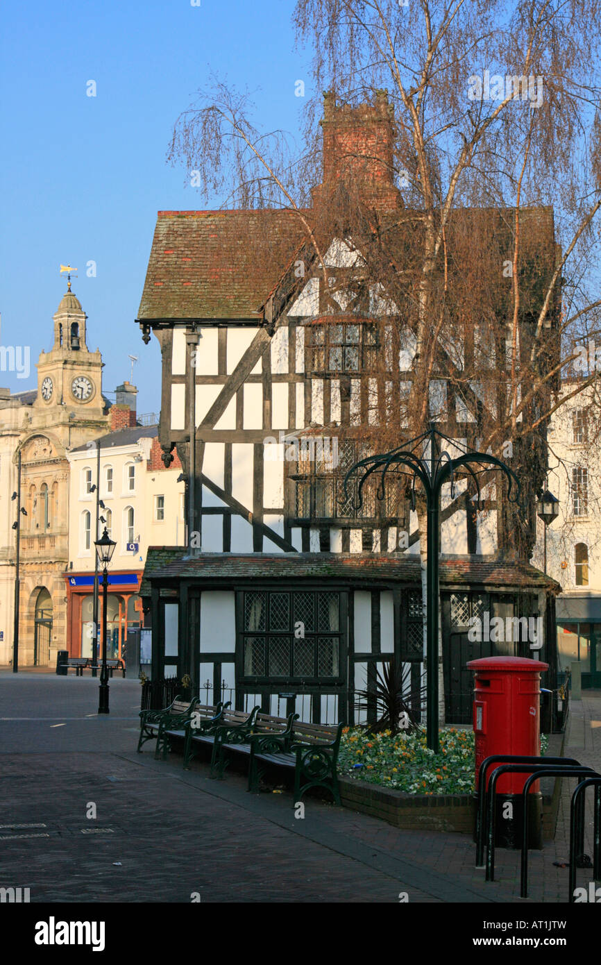 old house high town hereford town centre england uk gb Stock Photo - Alamy