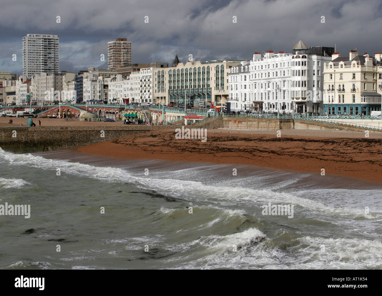 Brighton beach and seafront, England Stock Photo - Alamy