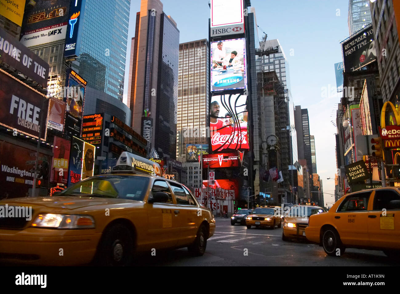 Manhattan, Times Square Stock Photo - Alamy