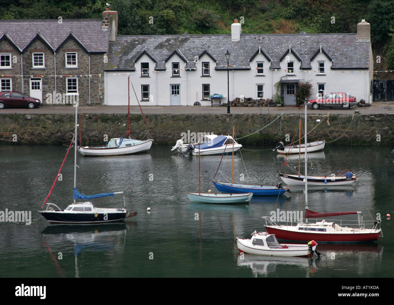 Lower Town harbour, Fishguard, Wales, UK Stock Photo - Alamy