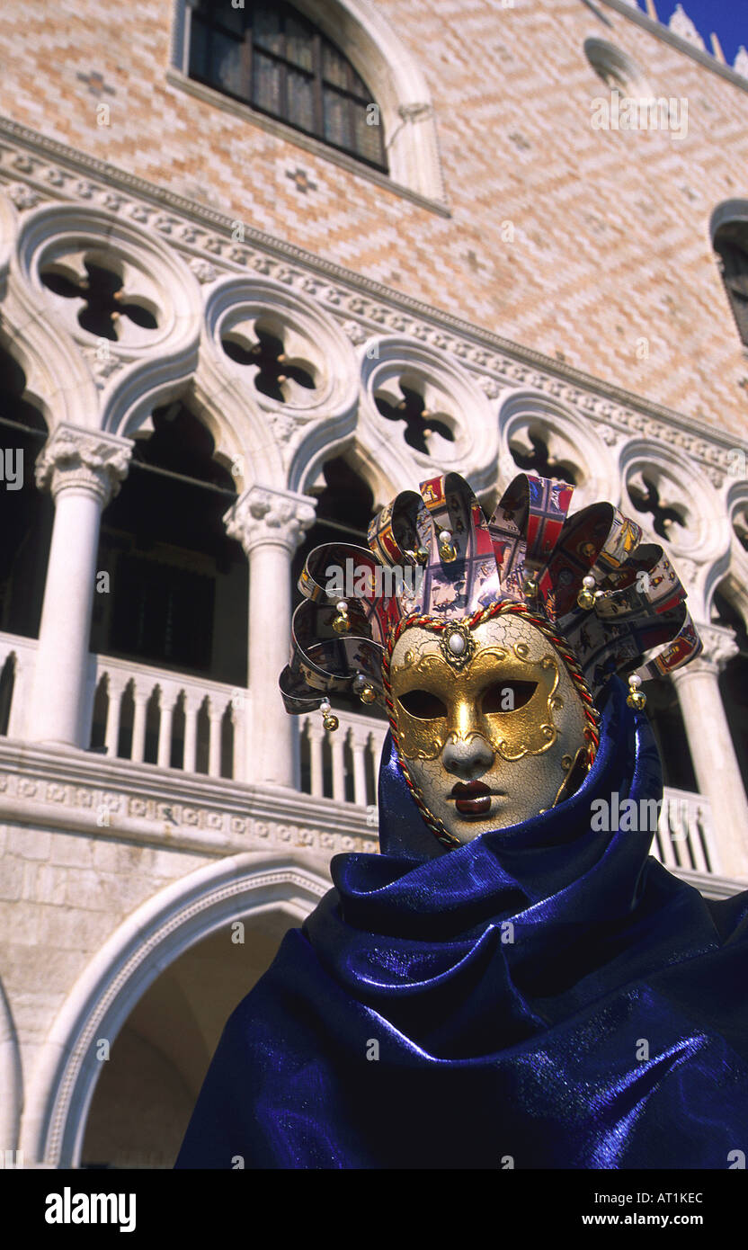 Carnival of Venice Palace of the Dogos Venezia Italy Stock Photo - Alamy