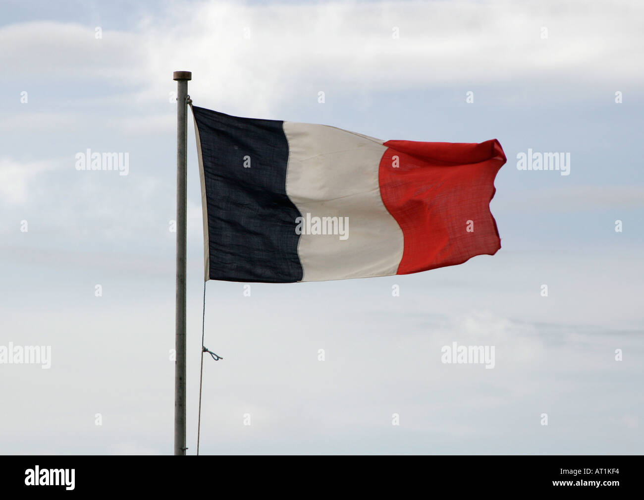 French National Flag Stock Photo - Alamy