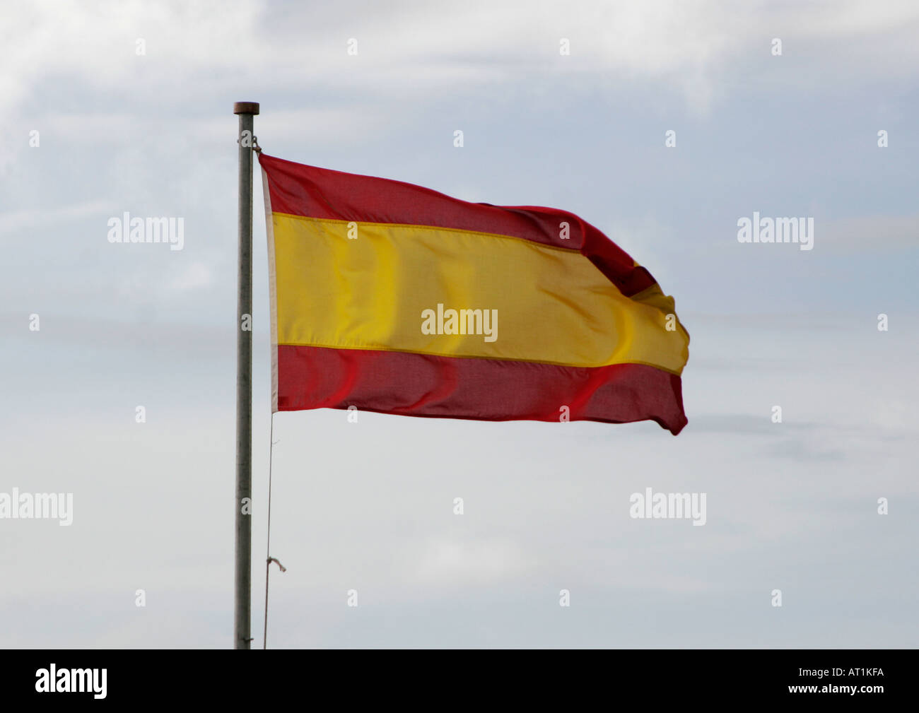 Spanish National Flag Stock Photo - Alamy
