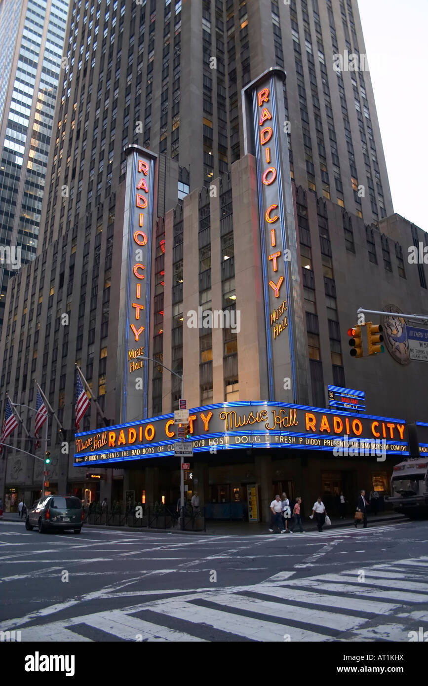 Radio City Music Hall, Manhattan Stock Photo - Alamy