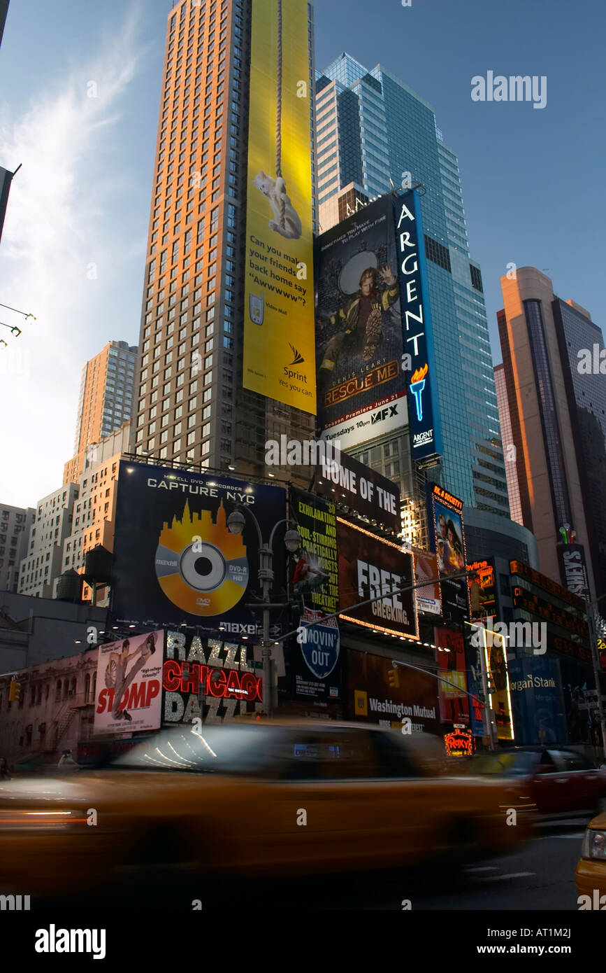 Manhattan, Times Square Stock Photo - Alamy