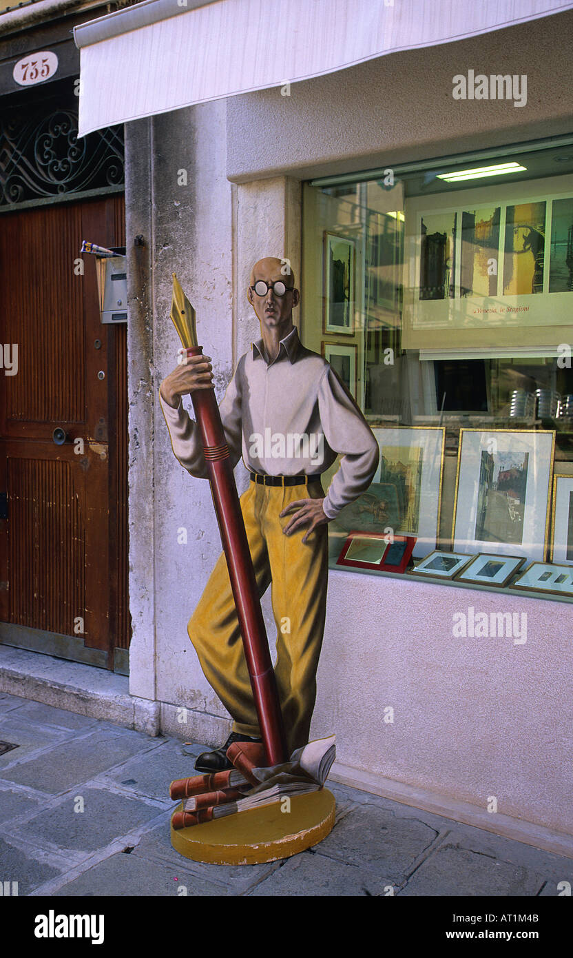 Art shop Bac Art Studio Venice Venezia Italy Stock Photo - Alamy