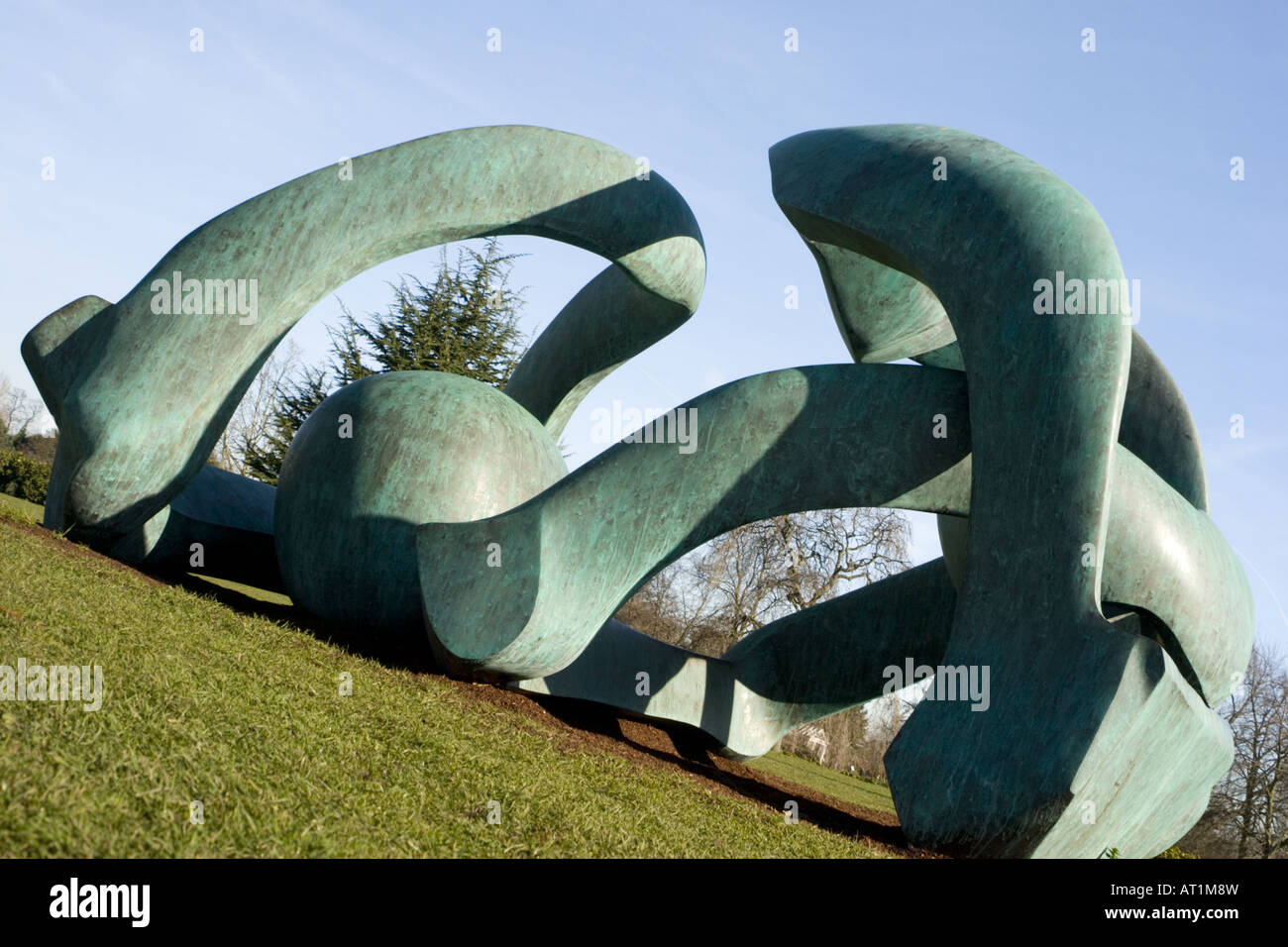 Hill Arches by Henry Moore 1973 Stock Photo - Alamy