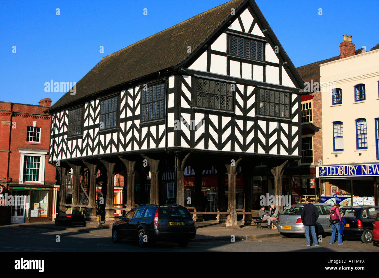 Ledbury town centre herefordshire hi-res stock photography and images ...