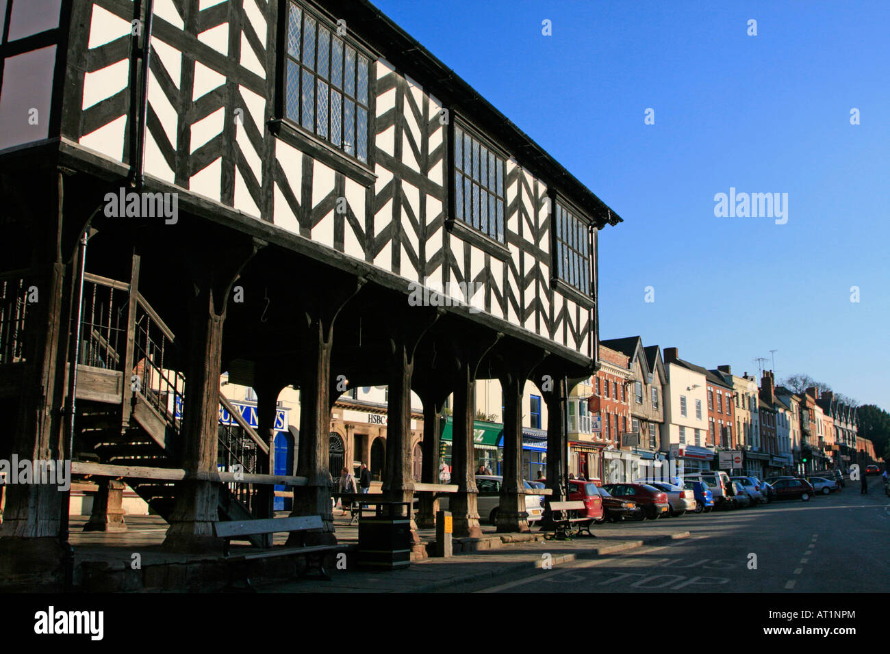 Ledbury town centre herefordshire hi-res stock photography and images ...