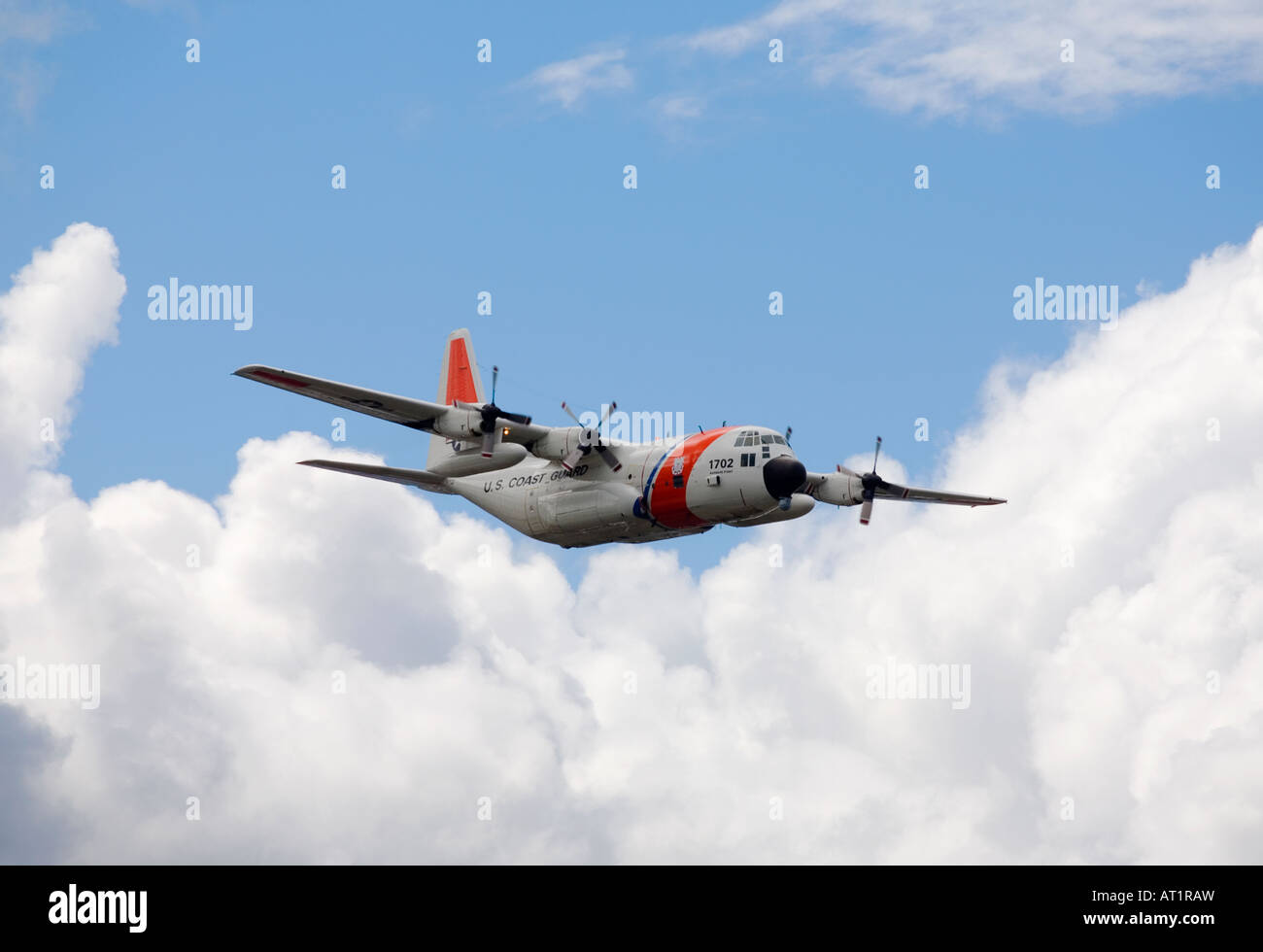 u s coast guard C 130 Hercules long range surveillance aircraft Stock ...