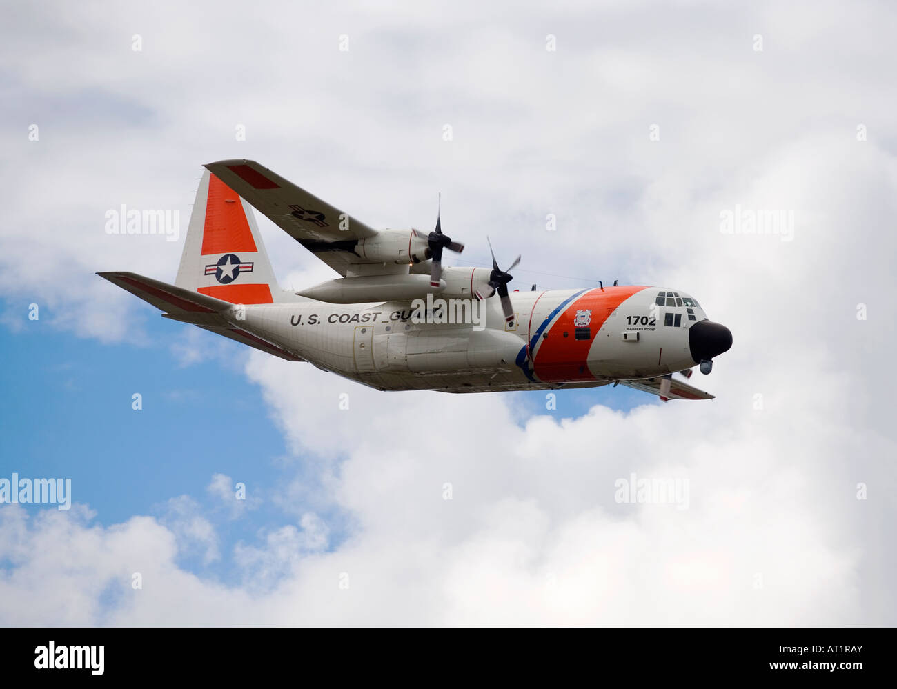 u s coast guard C 130 Hercules long range surveillance aircraft Stock ...