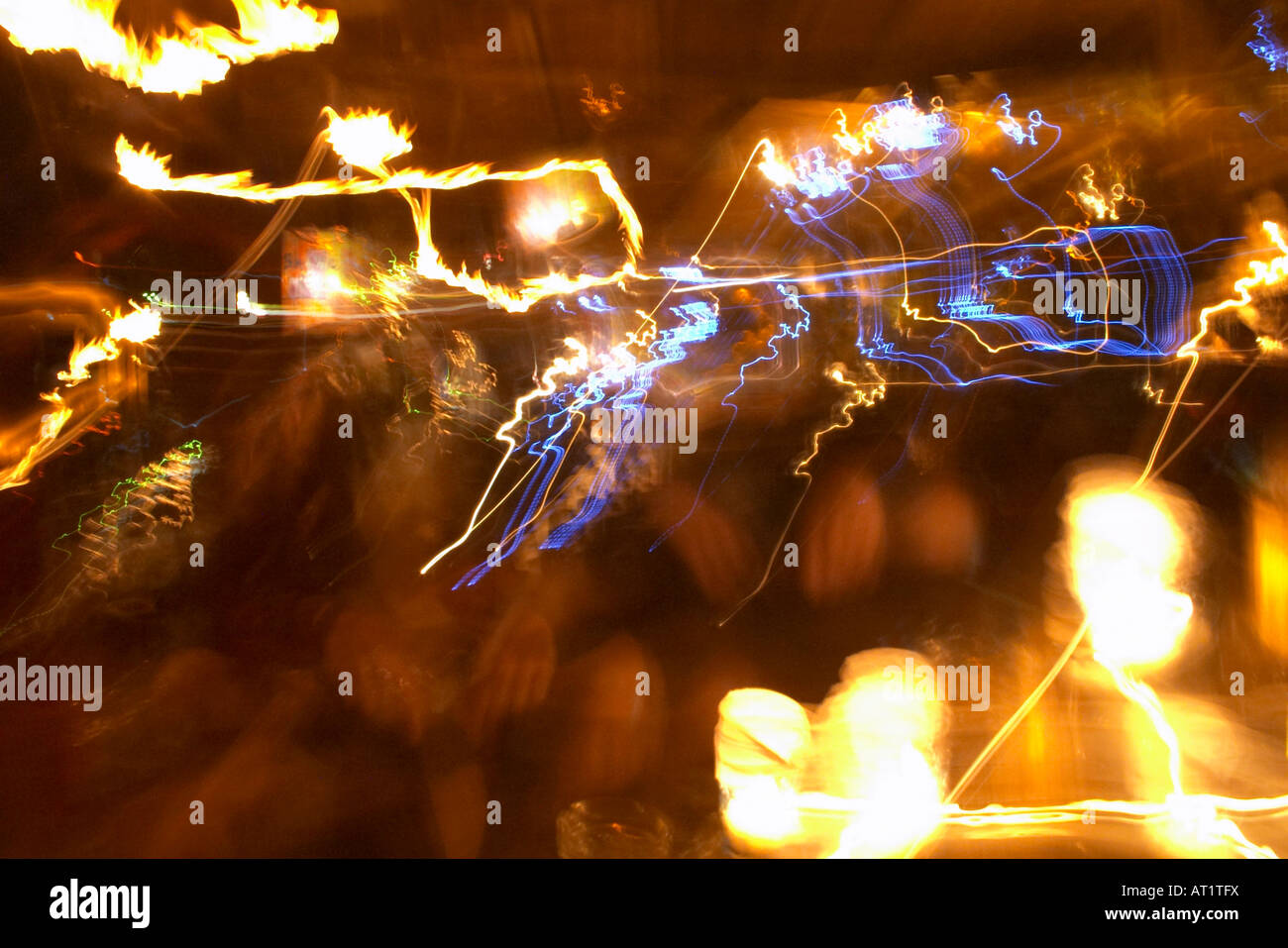 Psychedelic image, nightclub, Cabarete Stock Photo - Alamy