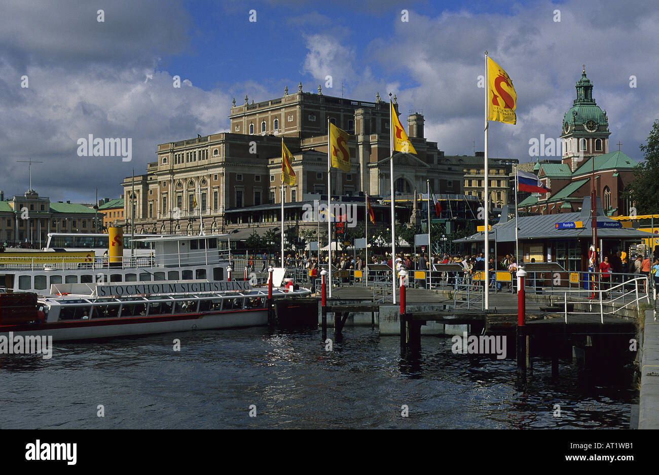 Port of Stockholm Sweden Stock Photo - Alamy